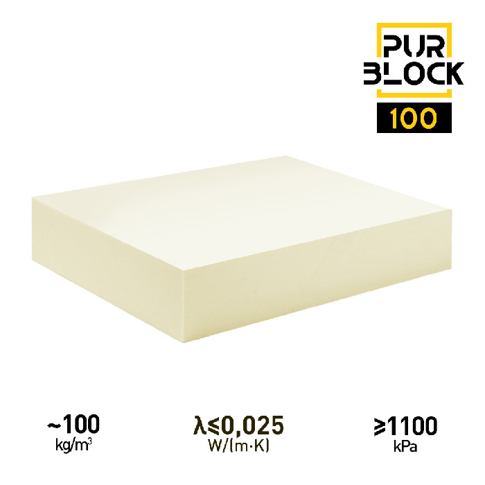 PUR board / block model/design/construction PURBLOCK 100